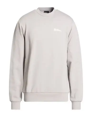 JACK WOLFSKIN Light Organic Cotton Sweatshirt - Grey