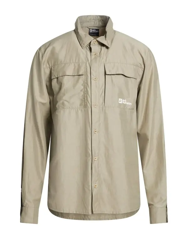 JACK WOLFSKIN Shirt Size Polyamide, Lyocell, Modal