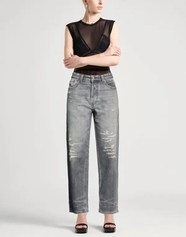 DIESEL® Tapered Jeans In Wash - Grey