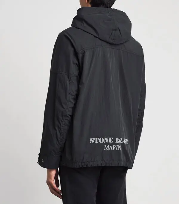 Stone Island Garment-dyed Nylon Tc Parka
