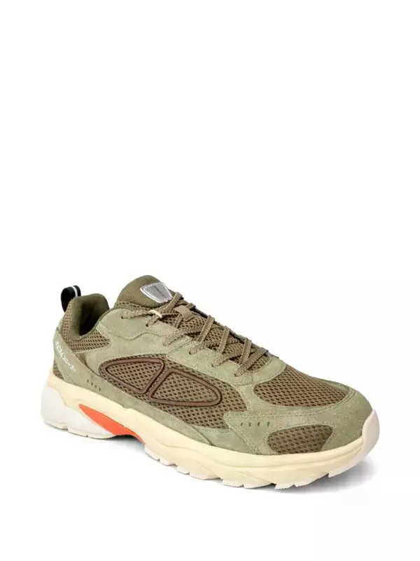EXTR4 Lace-up Sneakers With Mesh Panels