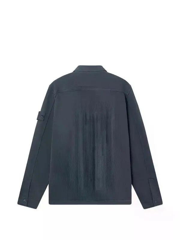 Stone Island Compass-patch Pocket-detail Shirt