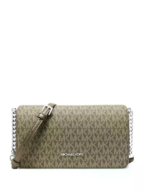 Michael Kors Jet Set Signature Messenger Bag - Green