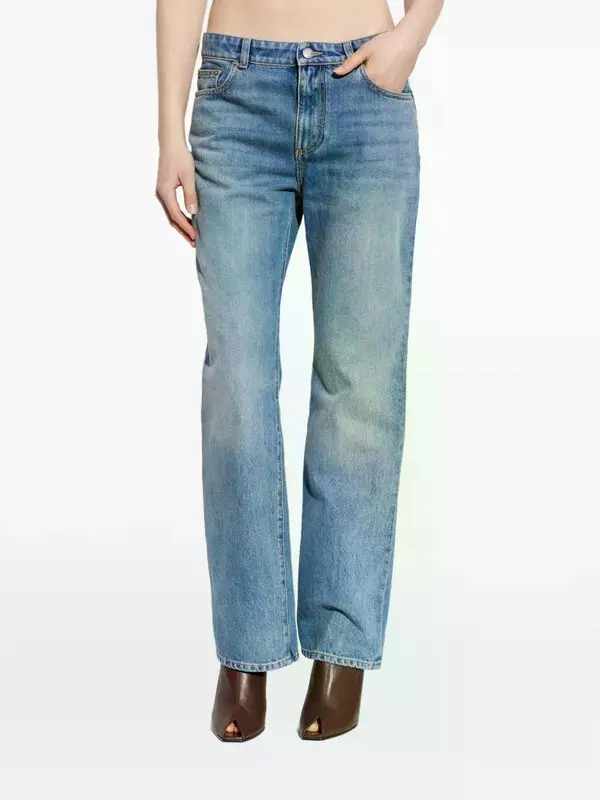 Alexander McQueen Zip Detail Jeans