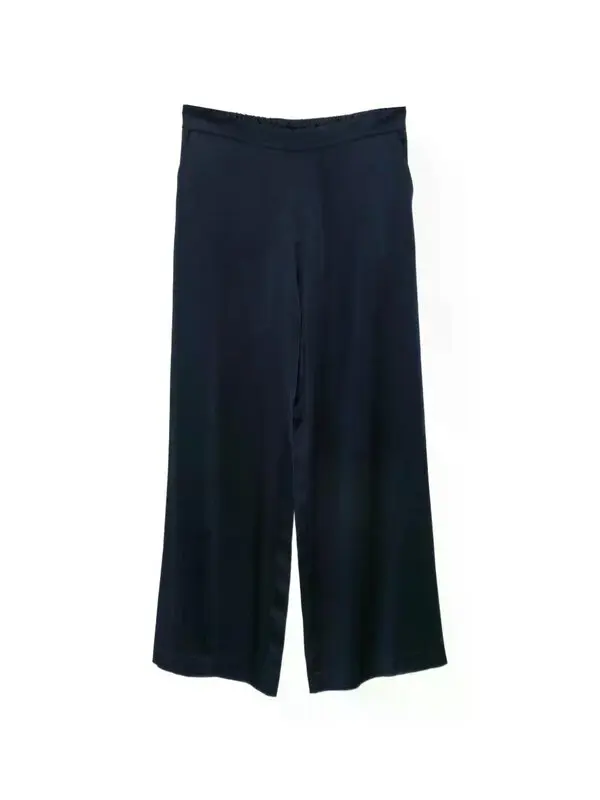 CLIPS Elasticated Waistband Wide-leg Trousers
