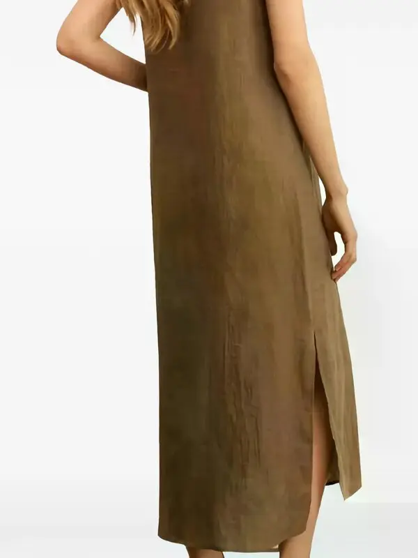 EMME Sleeveless Side-slit Maxi Dress