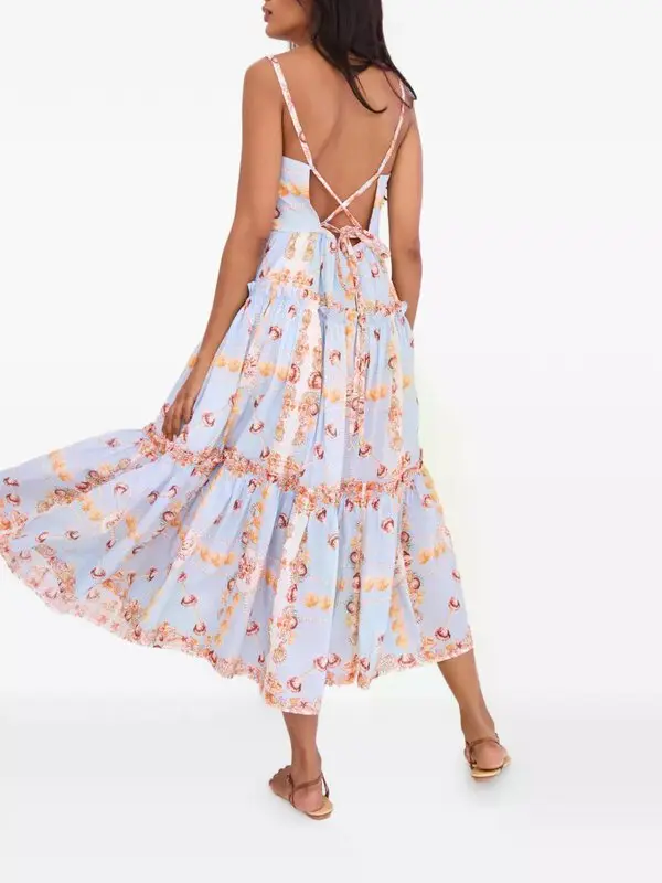Cara Cara Tiered Midi Dress
