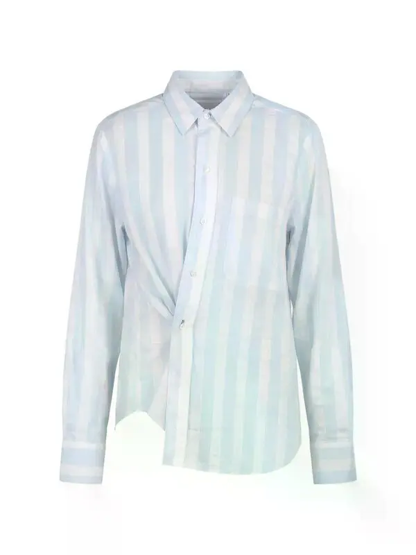 CISSA Striped Shirt With Chest Pocket
