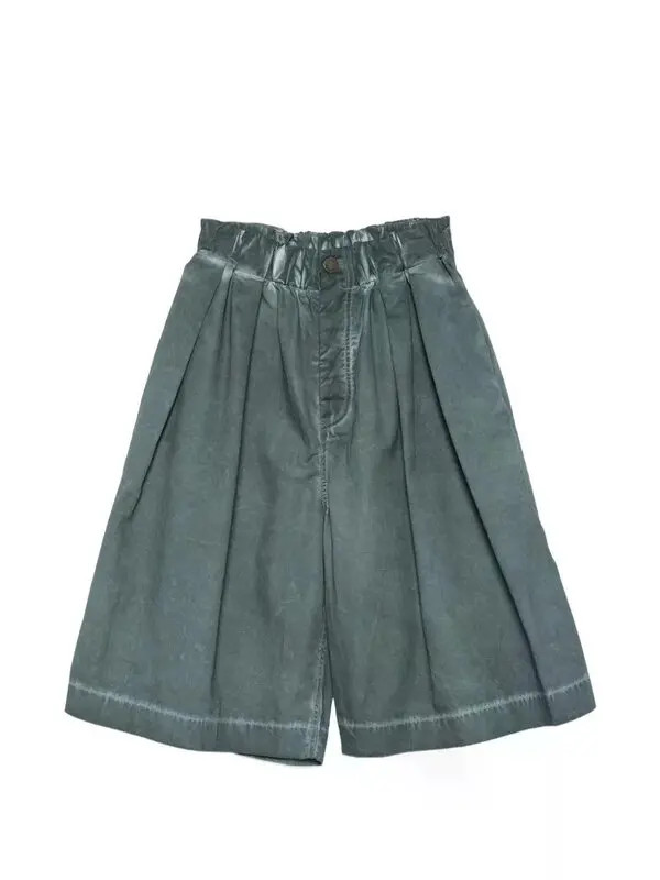 UMA WANG Pleated Wide-leg Shorts