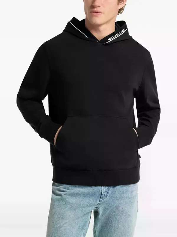 Michael Kors Logo Trim Hoodie