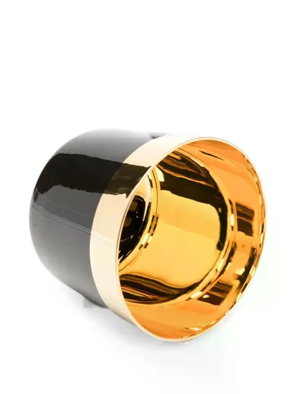 SIEGER BY FÜRSTENBERG Noir Plain Gold-plated Tumbler