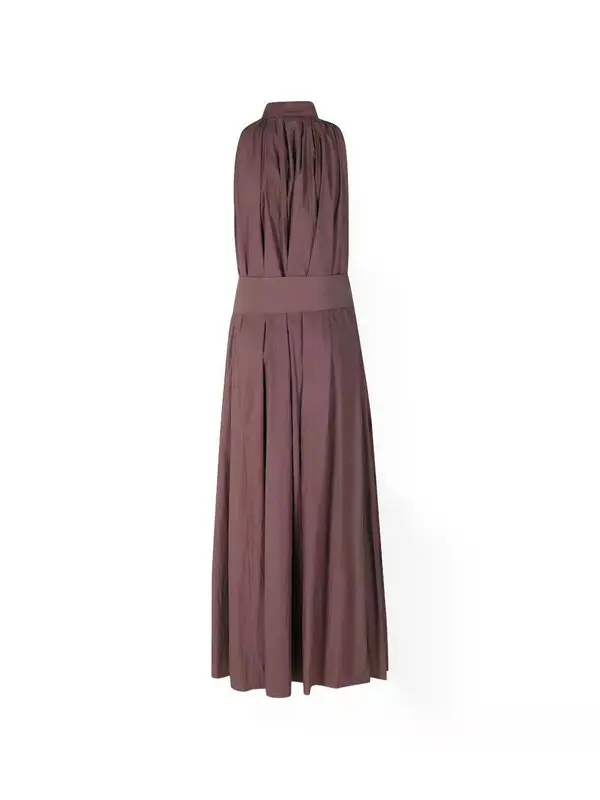 ISABELLE BLANCHE Sleeveless Belted Maxi Dress