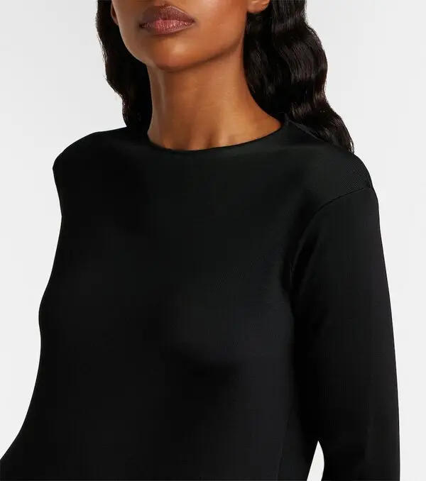 TOM FORD Knitted Gown With Side Slits