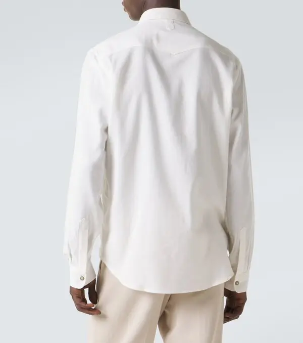 Canali Cotton And Cashmere Shirt
