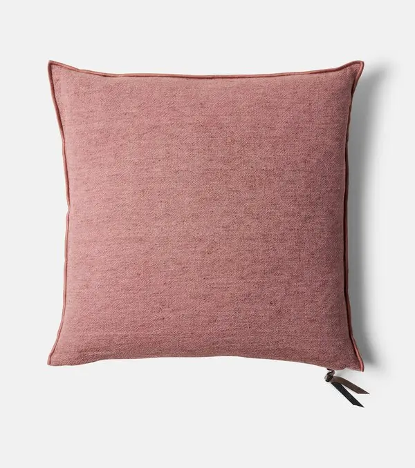 Maison De Vacances Linen Crêpe Cushion - Pink