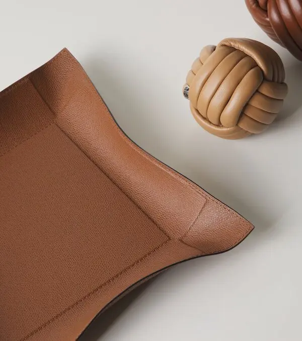 GIOBAGNARA Jack Valet Large Leather Tray
