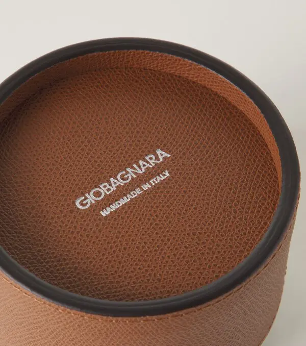 GIOBAGNARA Colorado Leather-trimmed Ashtray