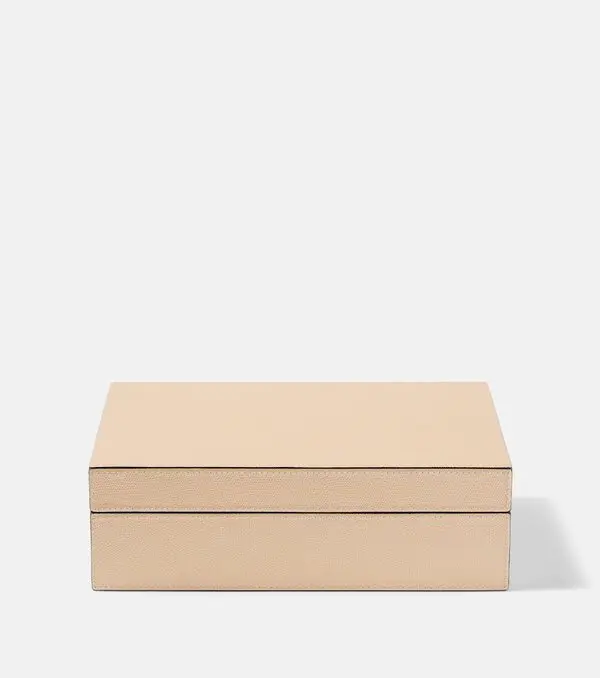 GIOBAGNARA Frank Wood And Leather Watch Box