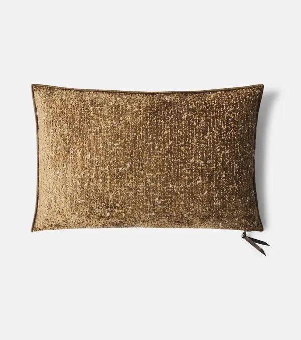 Maison De Vacances Chenille Cushion - Brown