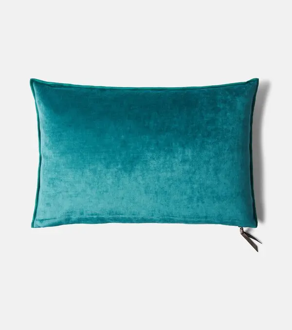 Maison De Vacances Cotton-blend Velour Cushion