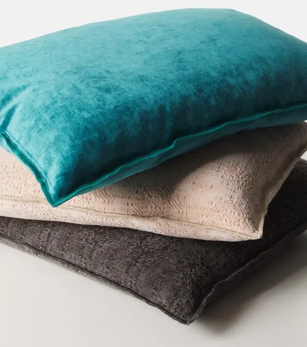 Maison De Vacances Cotton-blend Velour Cushion