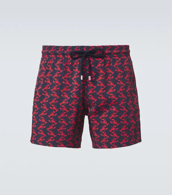 Vilebrequin Printed Swim Trunks - Blue