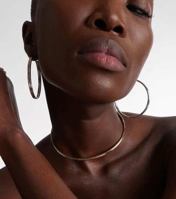 JENNIFER FISHER Thread 10kt-plated Choker