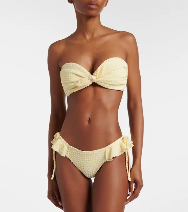 MONTCE Cabana Gingham Bikini Top