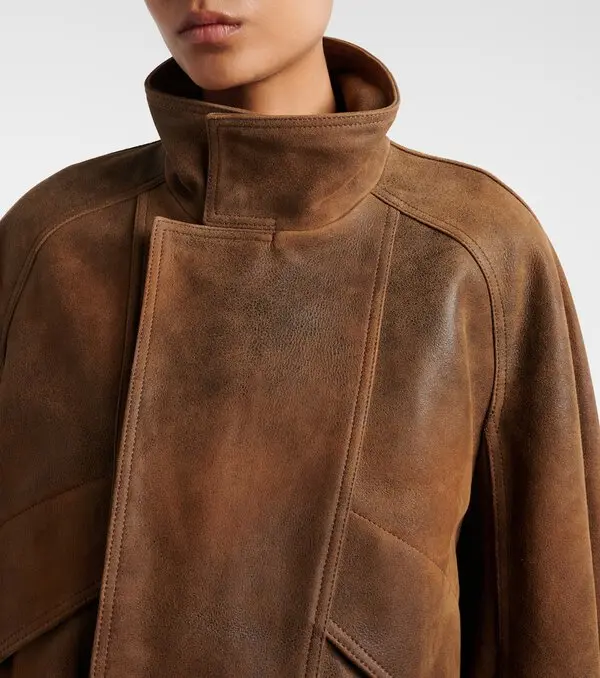 Nour Hammour Ariste Leather Jacket