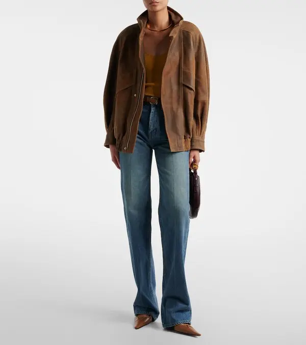 Nour Hammour Ariste Leather Jacket
