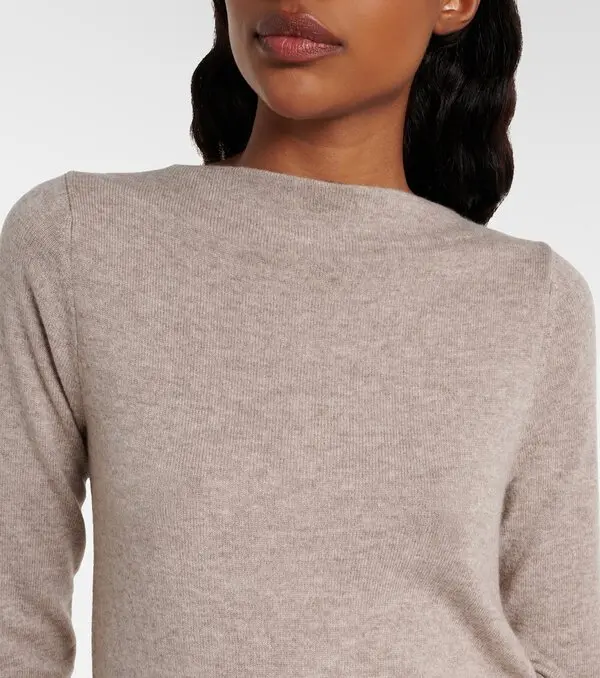 Jardin Des Orangers Gathered Wool And Cashmere Midi Dress
