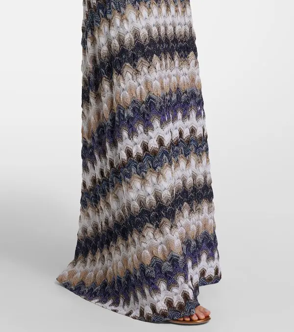Missoni Lamé Maxi Dress - Multicoloured