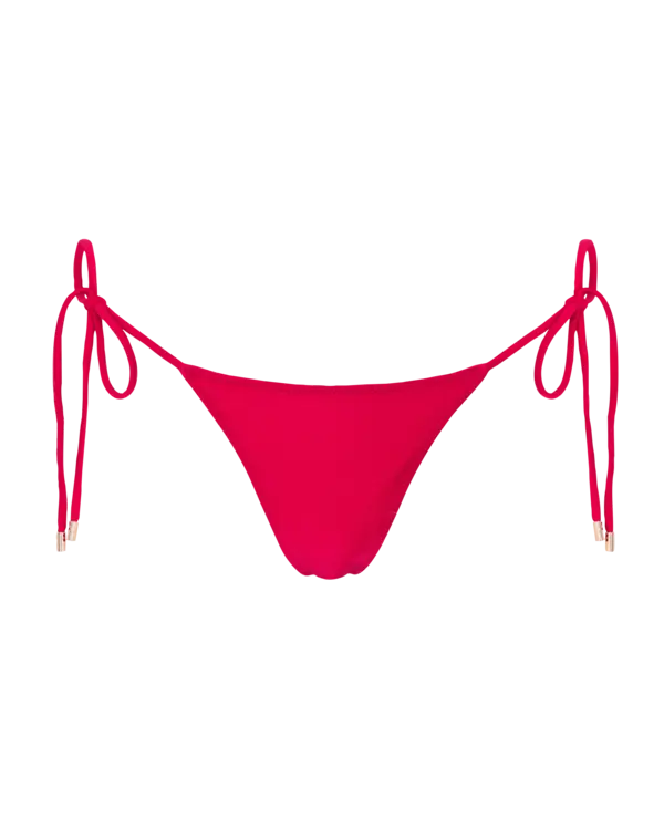 SUNKISSED Le Triangle Bikini Bottom - Red