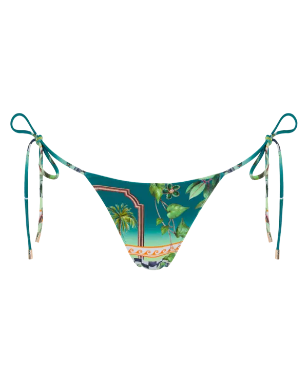 SUNKISSED Eden Triangle Bottom - Green/white