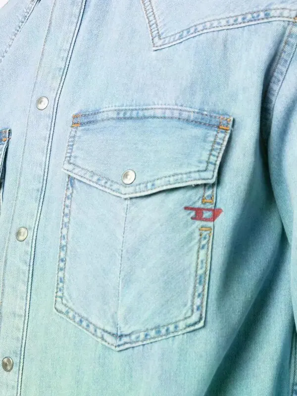 DIESEL® D-ocean Western Denim Shirt