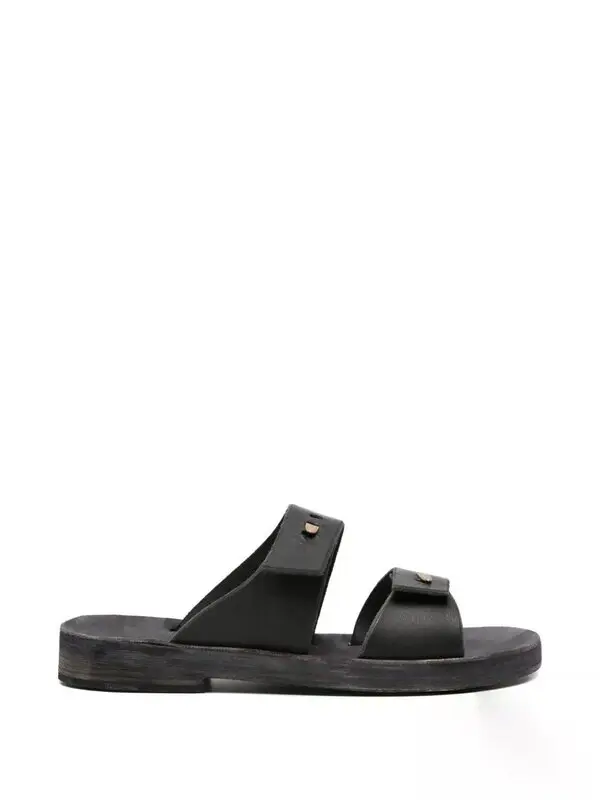 MA+ Double-strap Leather Sandals