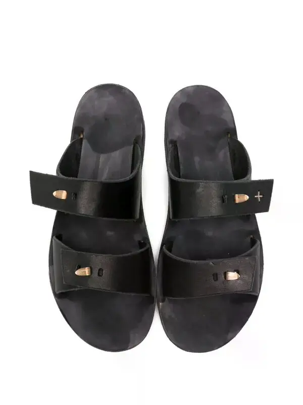 MA+ Double-strap Leather Sandals