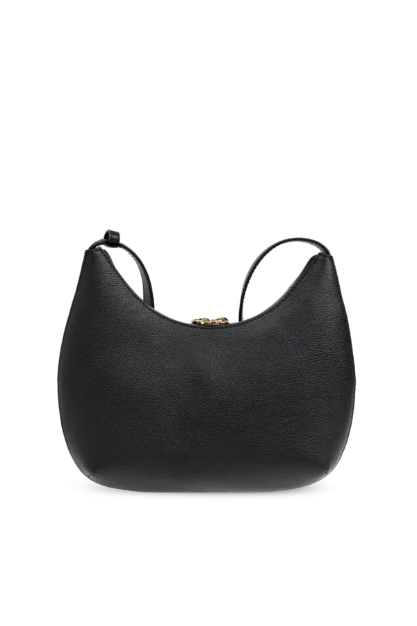 Furla Goccia Small Leather Shoulder Bag - Black