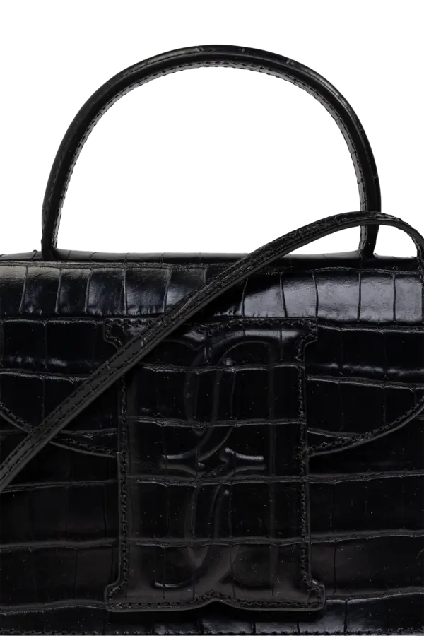BY MALENE BIRGER Handheld And Shoulder Bag With Embossed Logo - Black