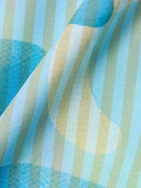 Lacoste Striped Graphic-print Shirt
