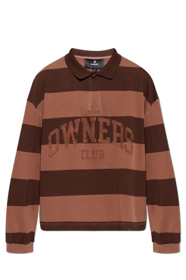 REPRESENT Long Sleeve Polo