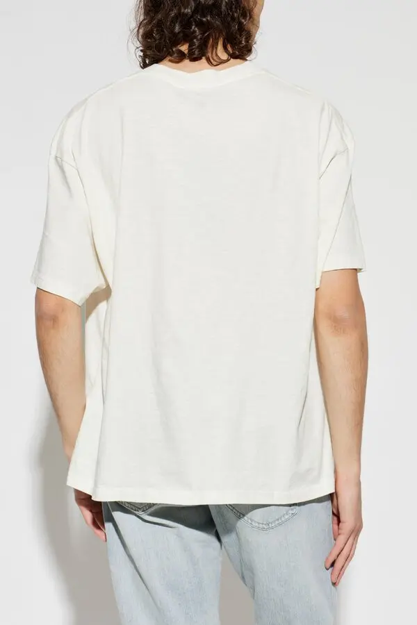 REPRESENT T-shirt With Print - Cream