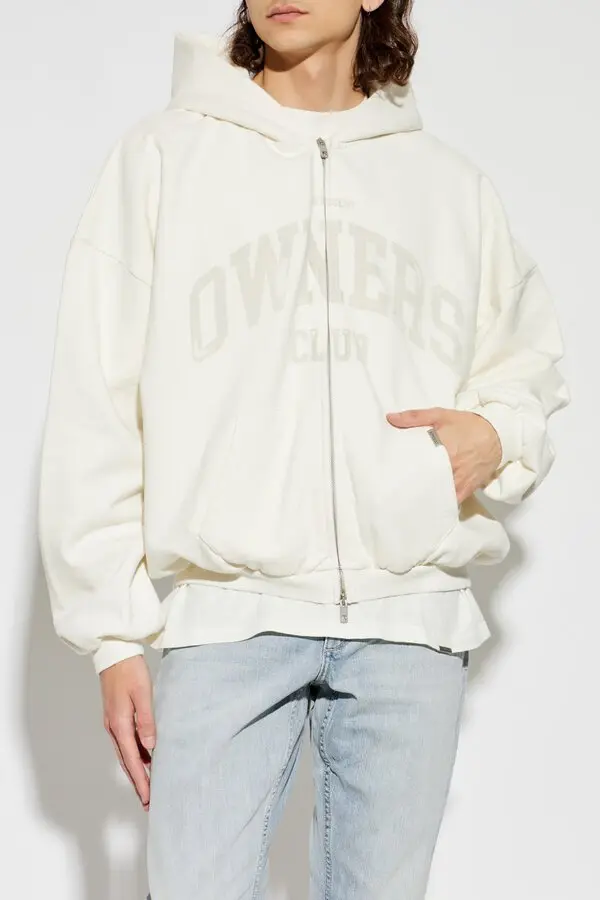 REPRESENT Owners Club" Full Zip Hoodie