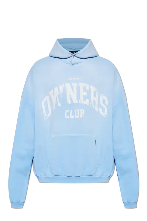 REPRESENT Owners Club" Printed Cotton Hoodie