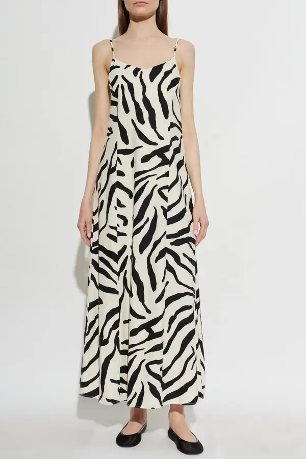 GESTUZ Gzzeona Zebra Print Maxi Dress