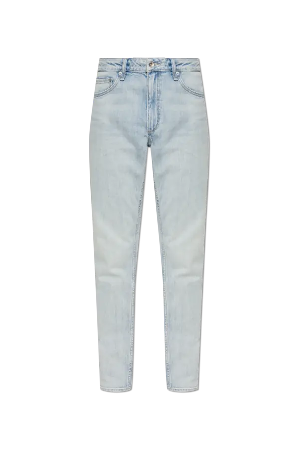 Rag & Bone Athletic Fit Denim Jeans - Blue
