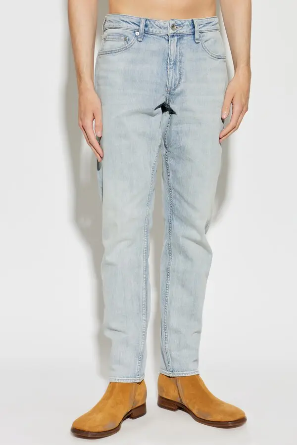 Rag & Bone Athletic Fit Denim Jeans - Blue