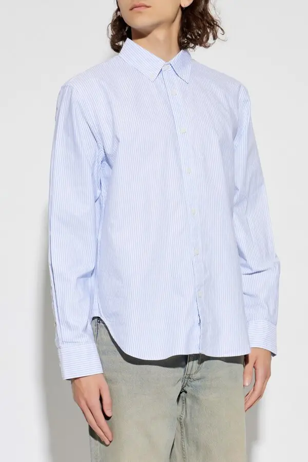 Rag & Bone Shirt With Stripe Pattern - Blue