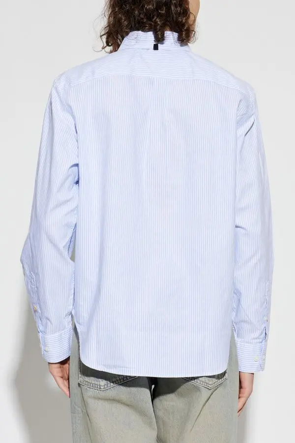 Rag & Bone Shirt With Stripe Pattern - Blue