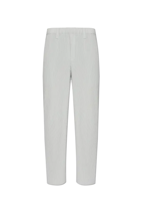 Issey Miyake Pleated Trousers - Grey